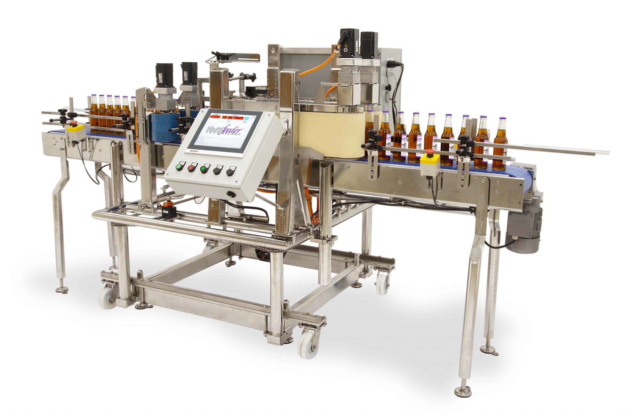 Dropper Bottle Label Application System - Dropper Bottle Labeler
