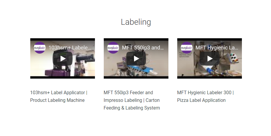 Video Library | MFT Automation